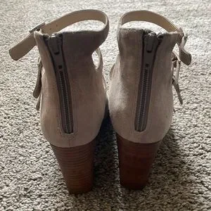 Seychelles | Shoes | Seychelles Tan Strappy Heels | Poshmark